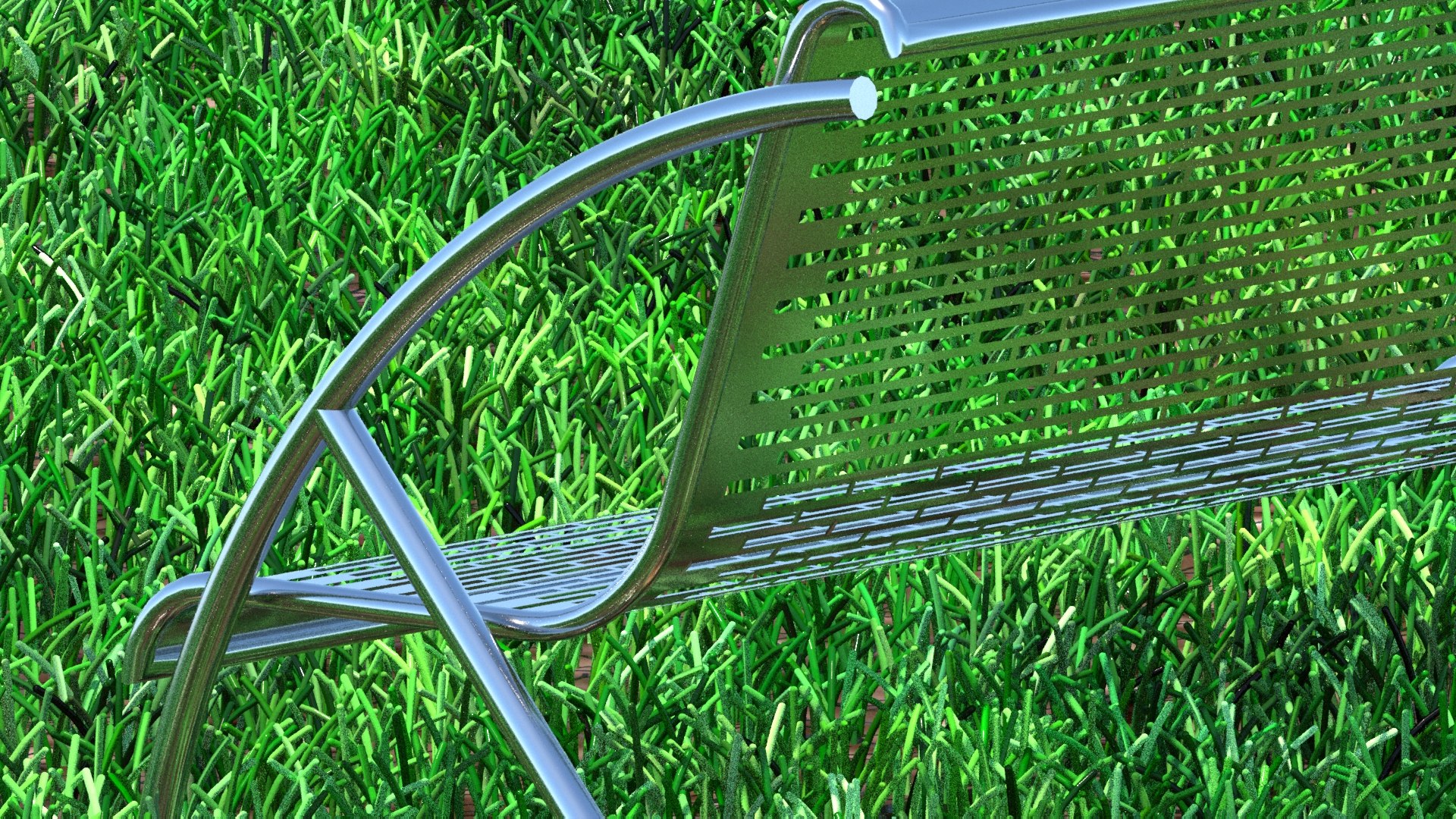 3D Park Bench - TurboSquid 1719827