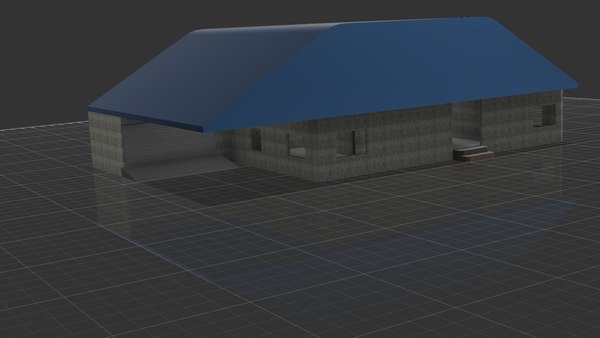 modelo 3d Casa de 3000 pies cuadrados - TurboSquid 2166713