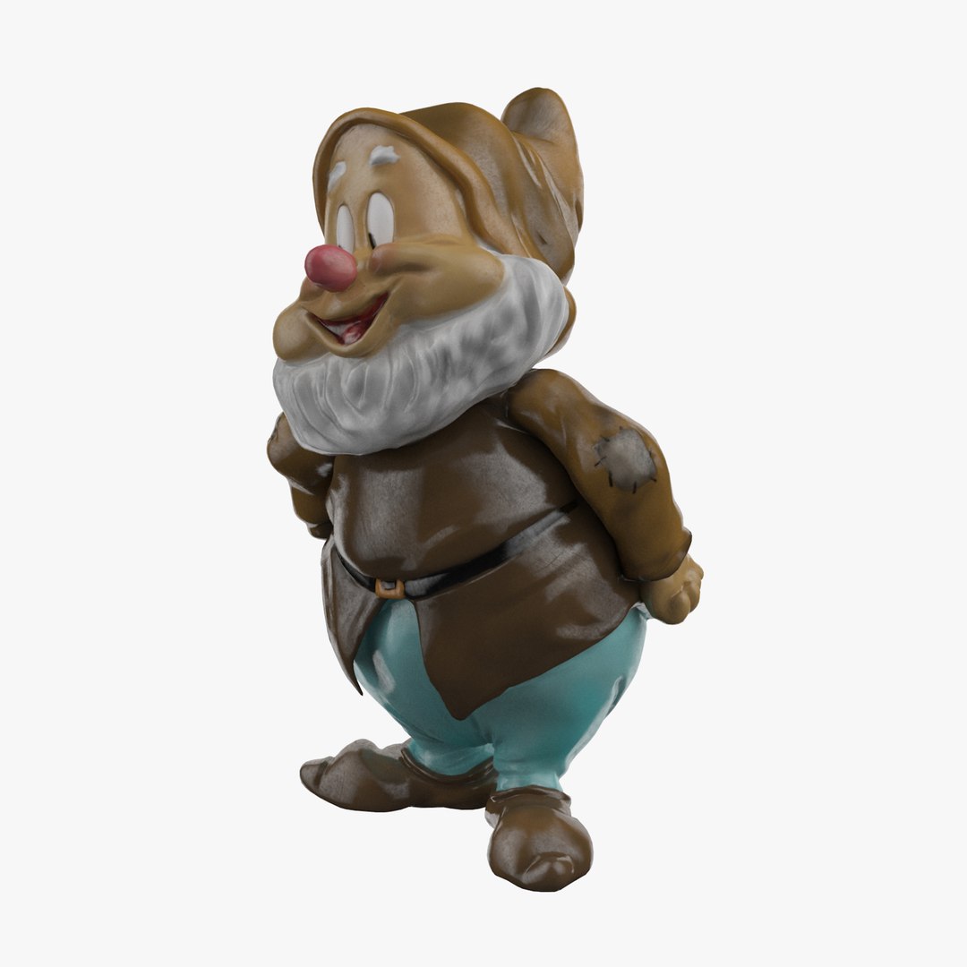 Happy Dwarf 3d Max