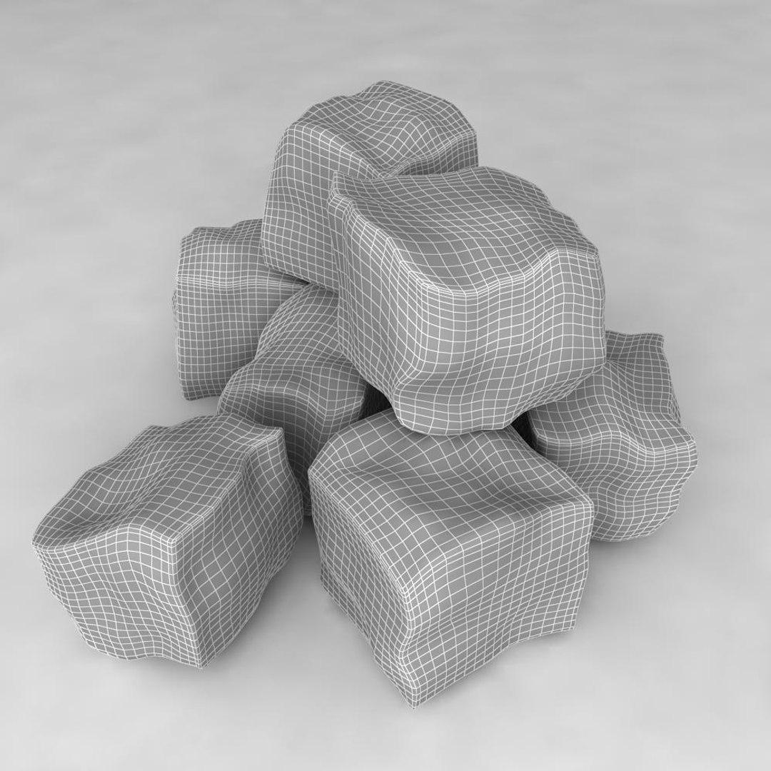 3d model ice cube