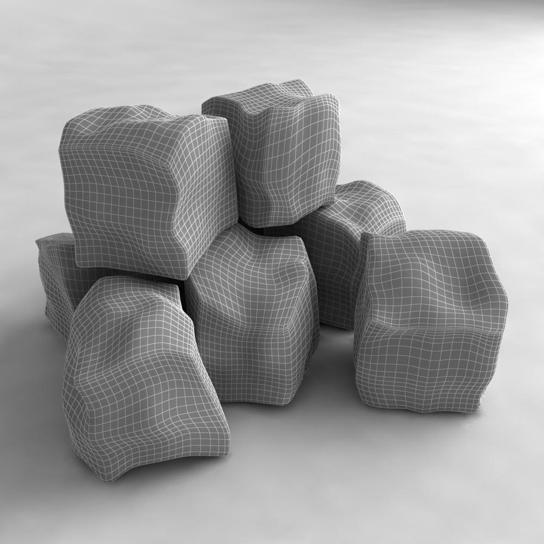 3d model ice cube