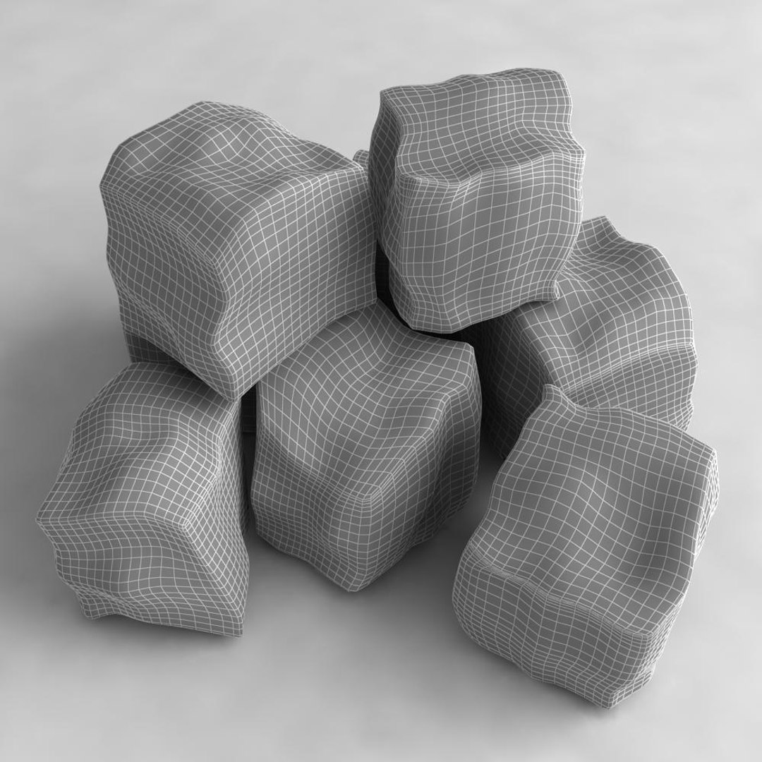 3d model ice cube