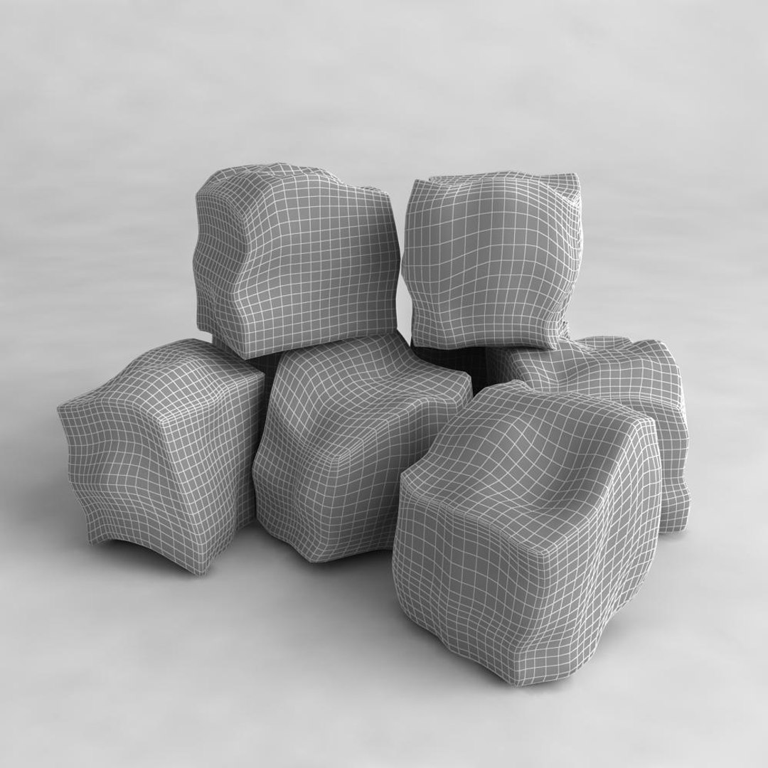 3d model ice cube