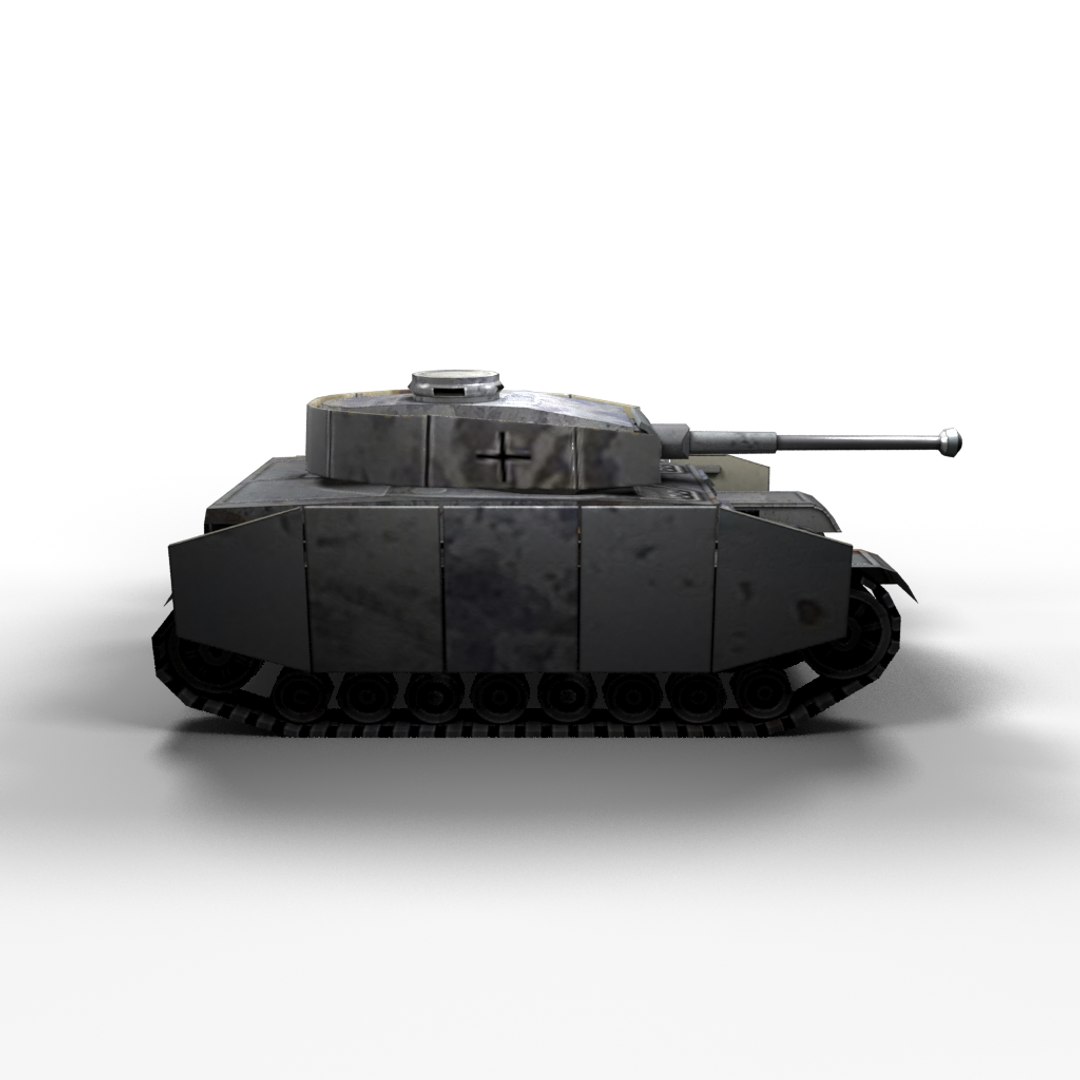 Panzer Iv Tanks J 3d Max
