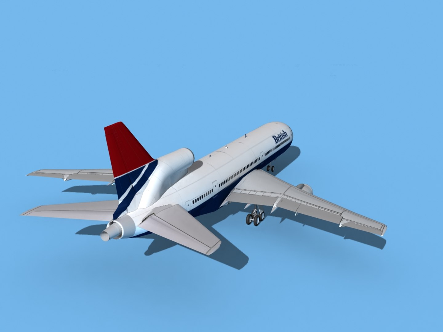Lockheed L-1011-10 3D Model - TurboSquid 1488865