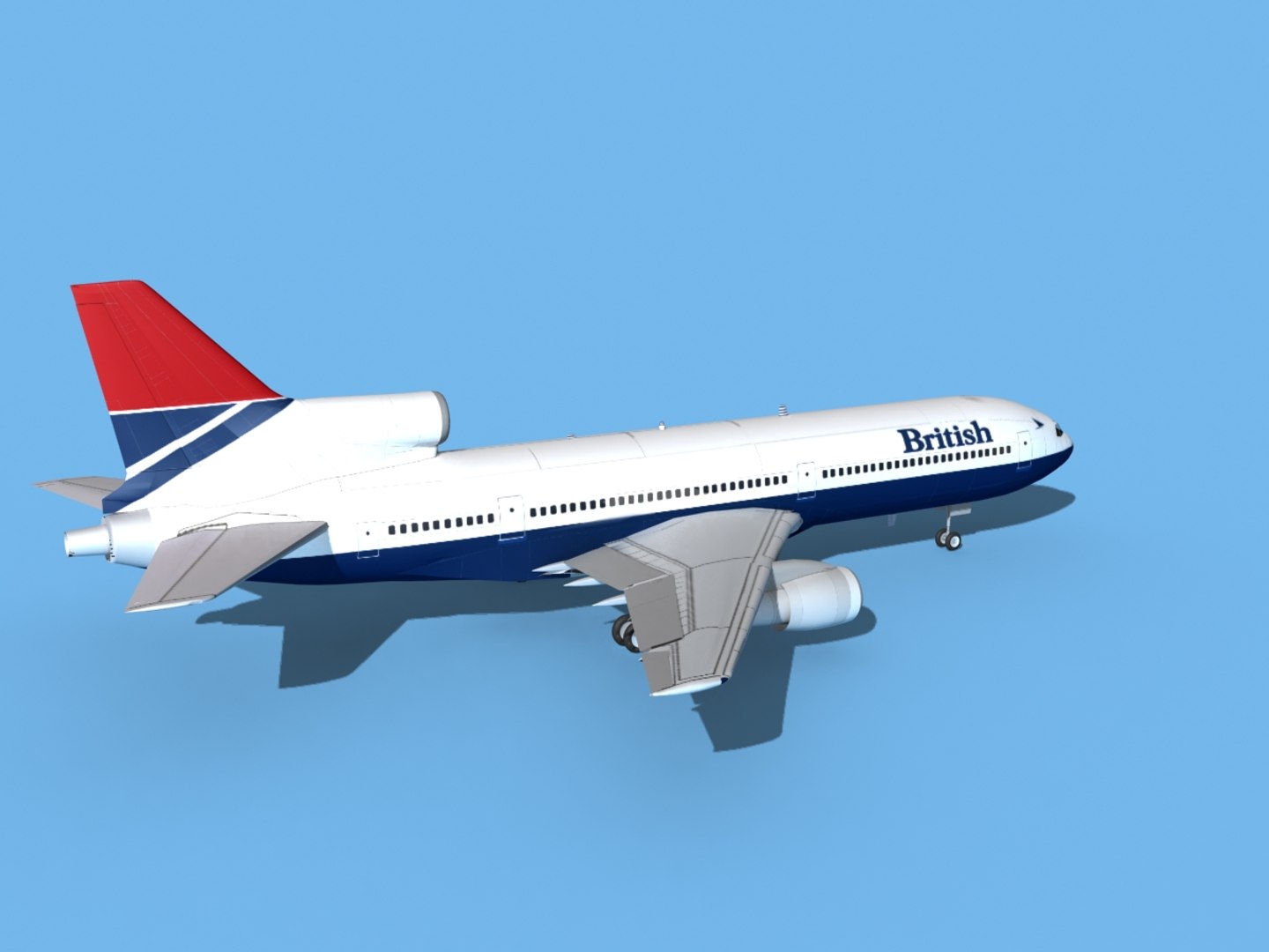 Lockheed L-1011-10 3D Model - TurboSquid 1488865