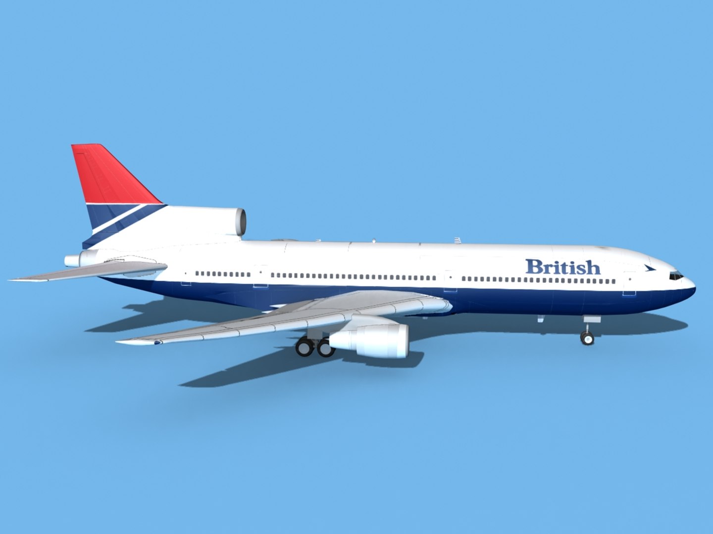 Lockheed L-1011-10 3D Model - TurboSquid 1488865