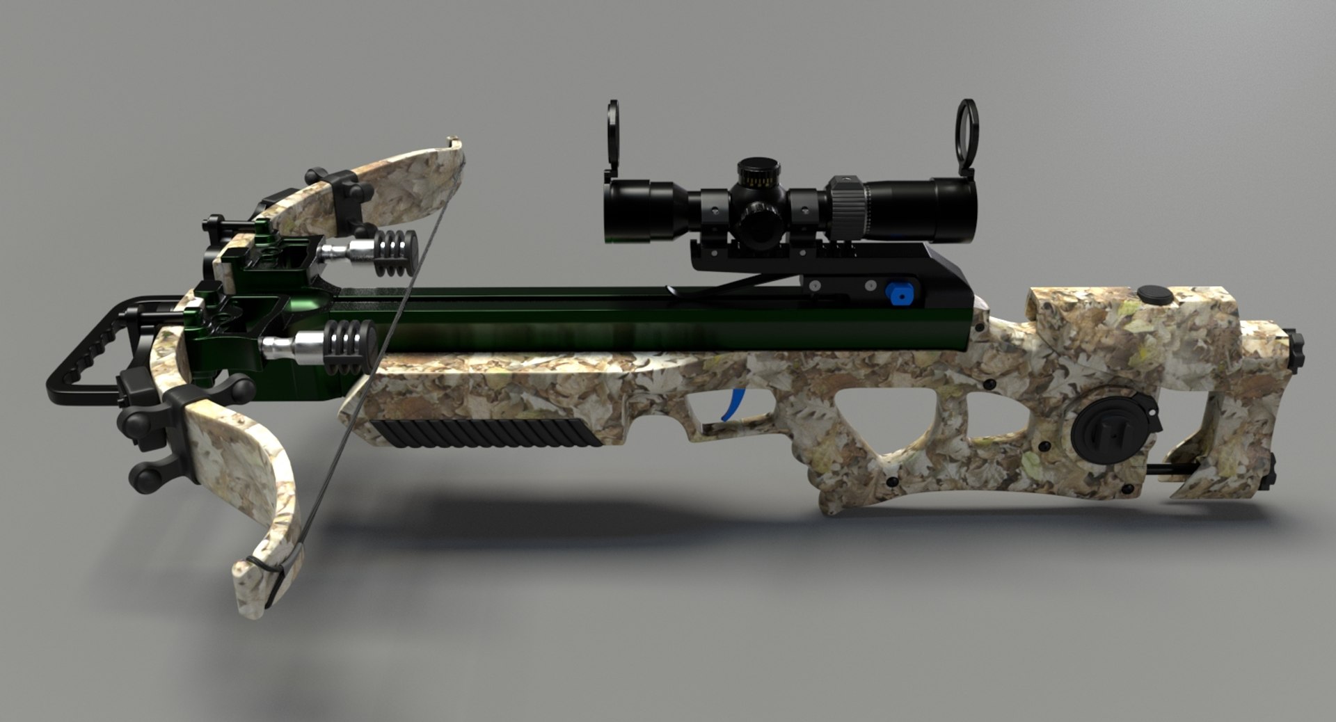3D model hunting crossbow - TurboSquid 1376193