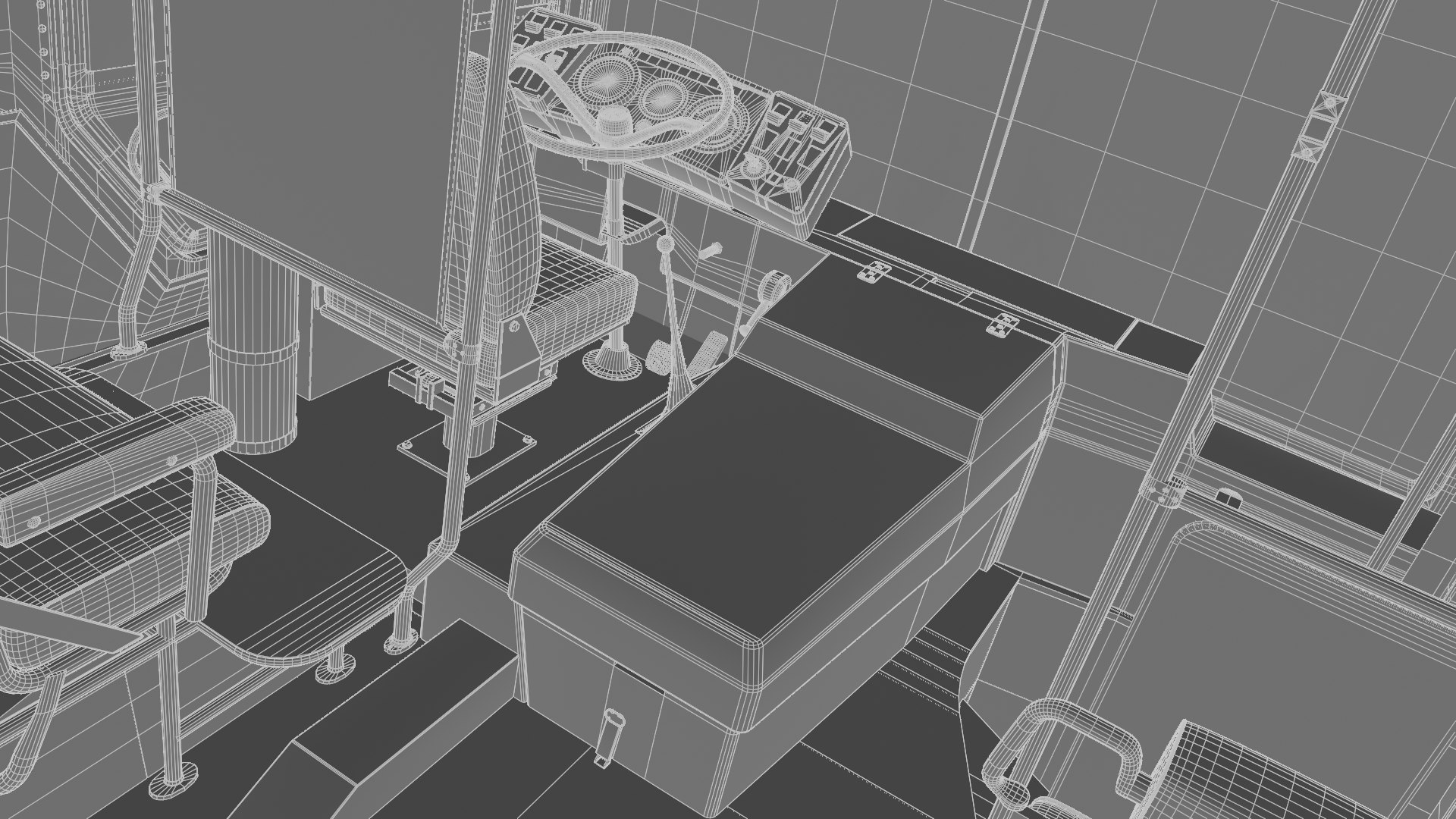 1988 Caio Padron Vitoria Short Tres Amigos MB OF-1313 3D model - TurboSquid 2096507