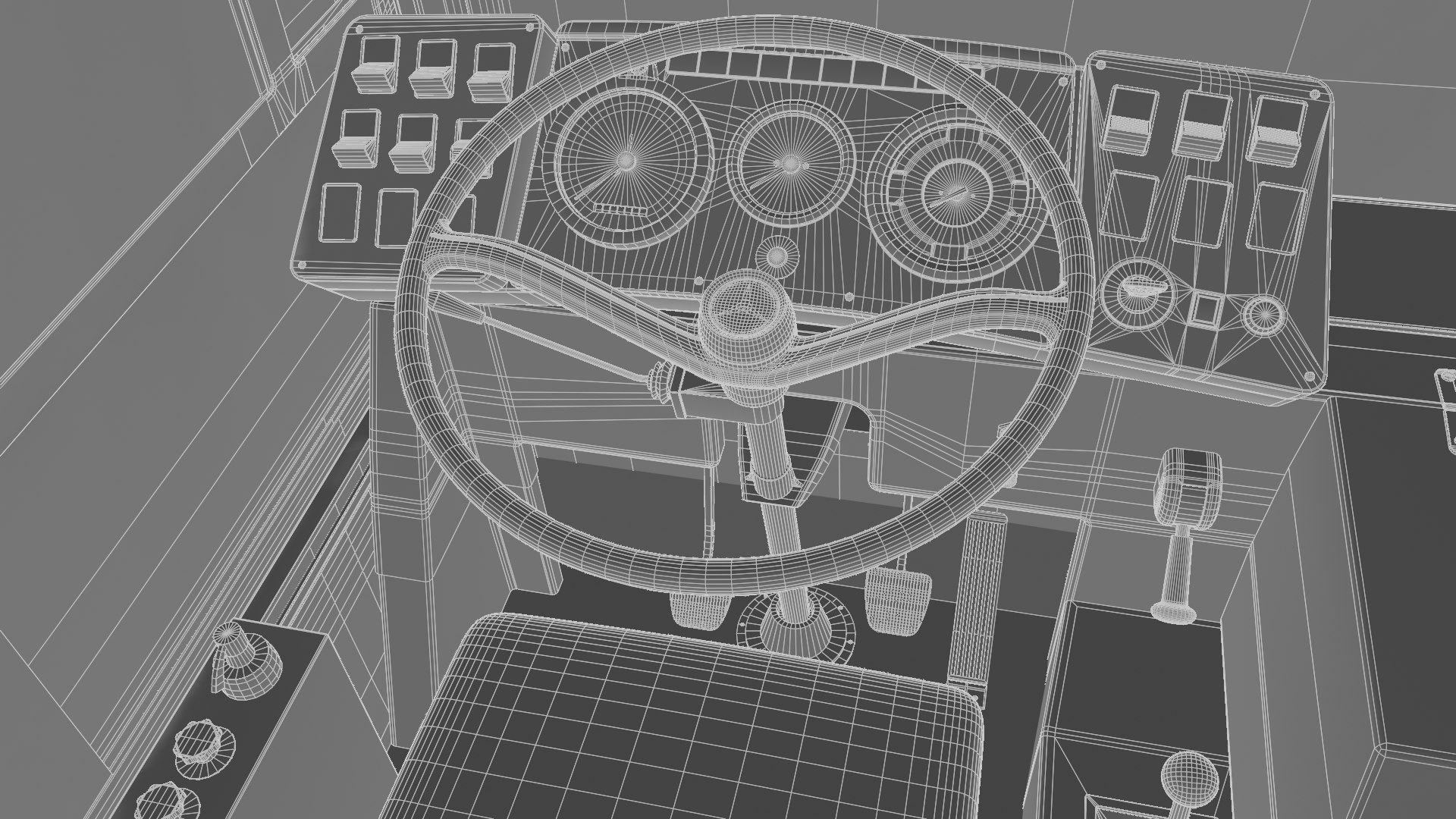 1988 Caio Padron Vitoria Short Tres Amigos MB OF-1313 3D model - TurboSquid 2096507