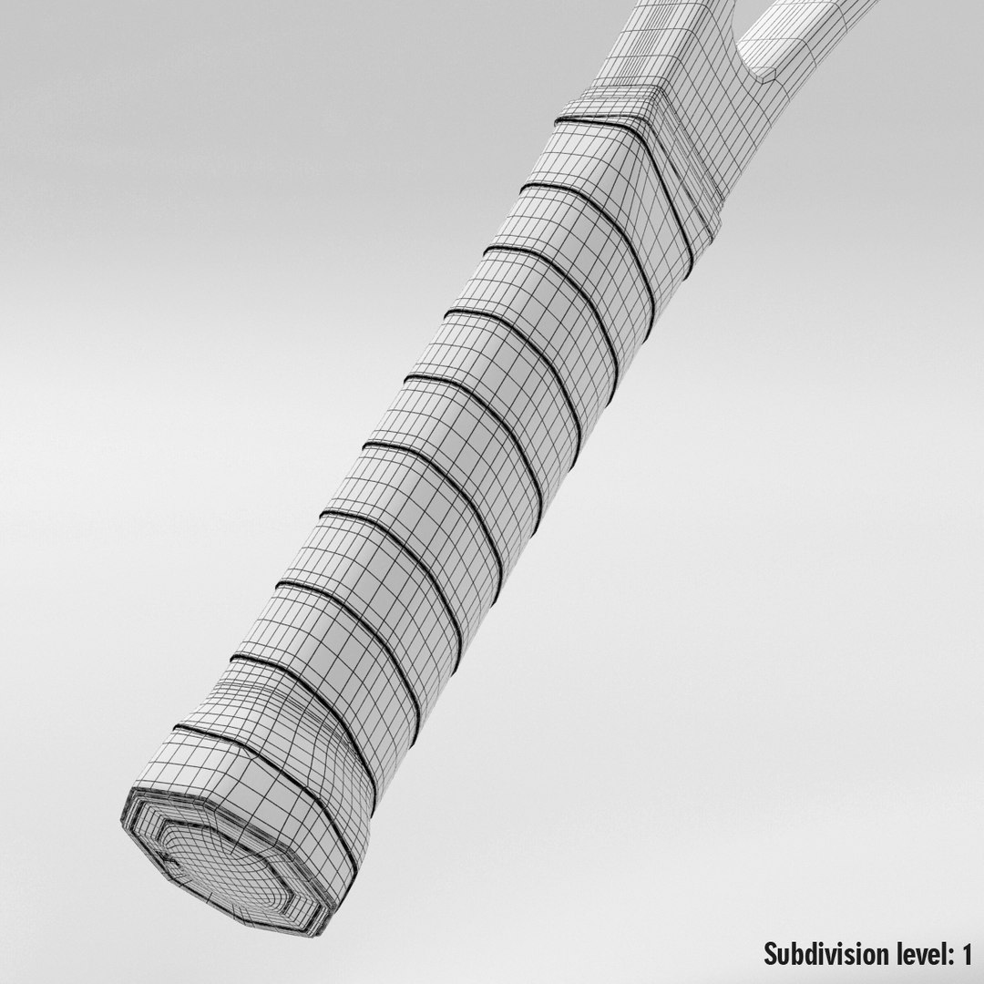 Generic Tennis Racket Vector 3D Model | 1147914 | TurboSquid
