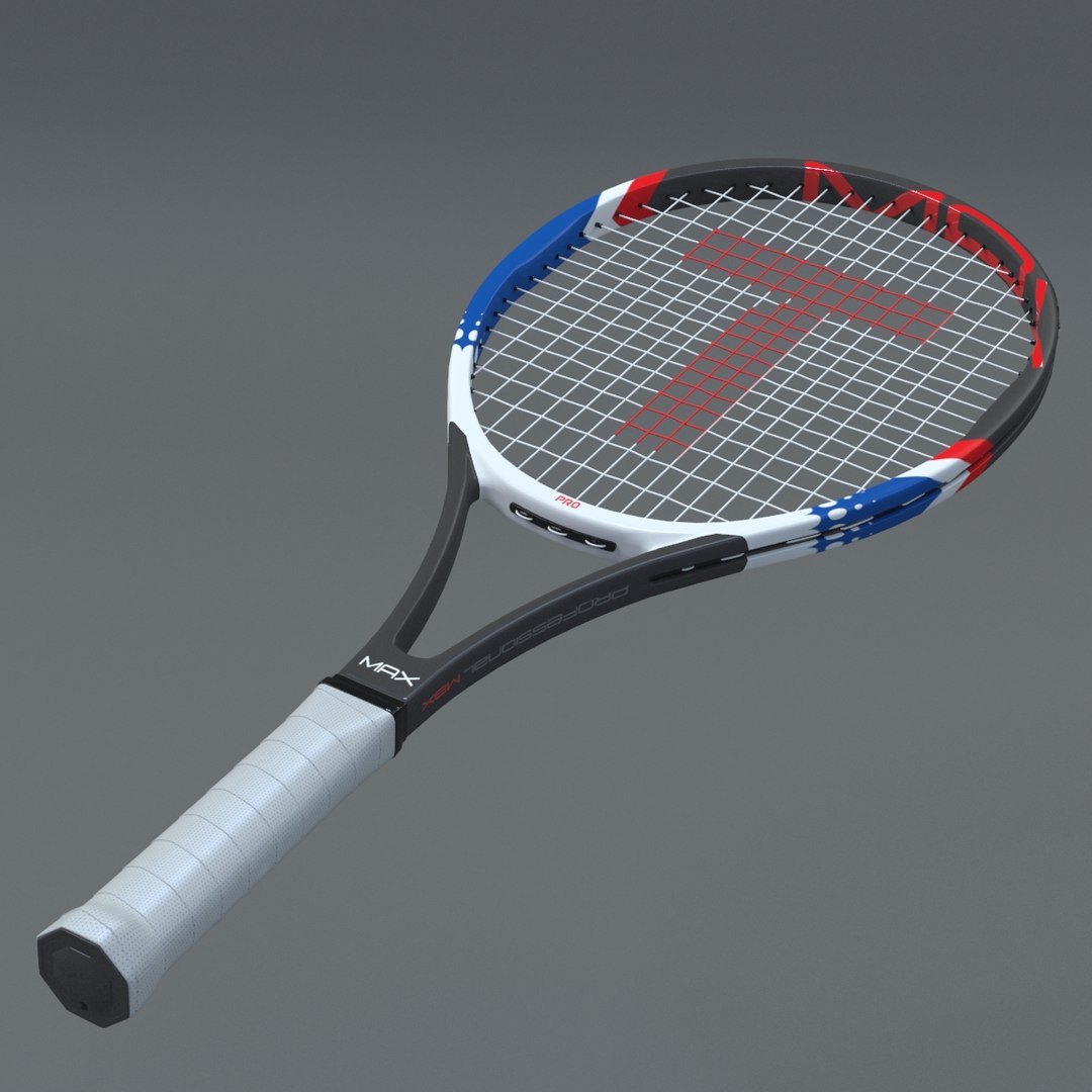 Generic Tennis Racket Vector 3D Model | 1147914 | TurboSquid