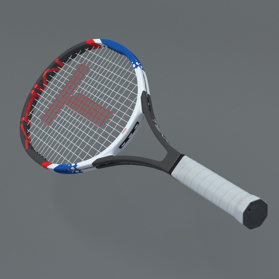 Generic Tennis Racket Vector 3D Model | 1147914 | TurboSquid
