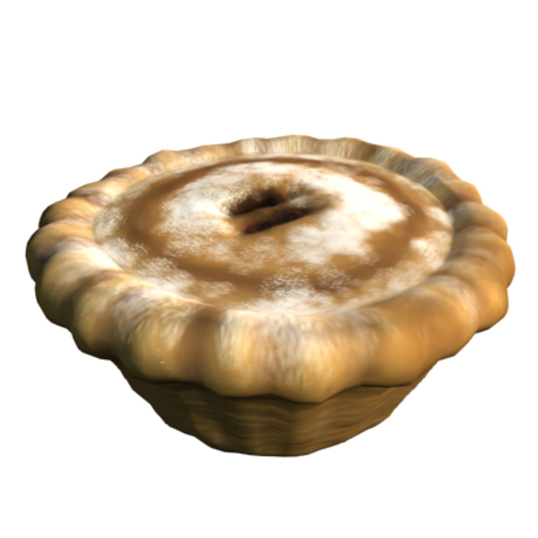 seasons mince pie 3d model