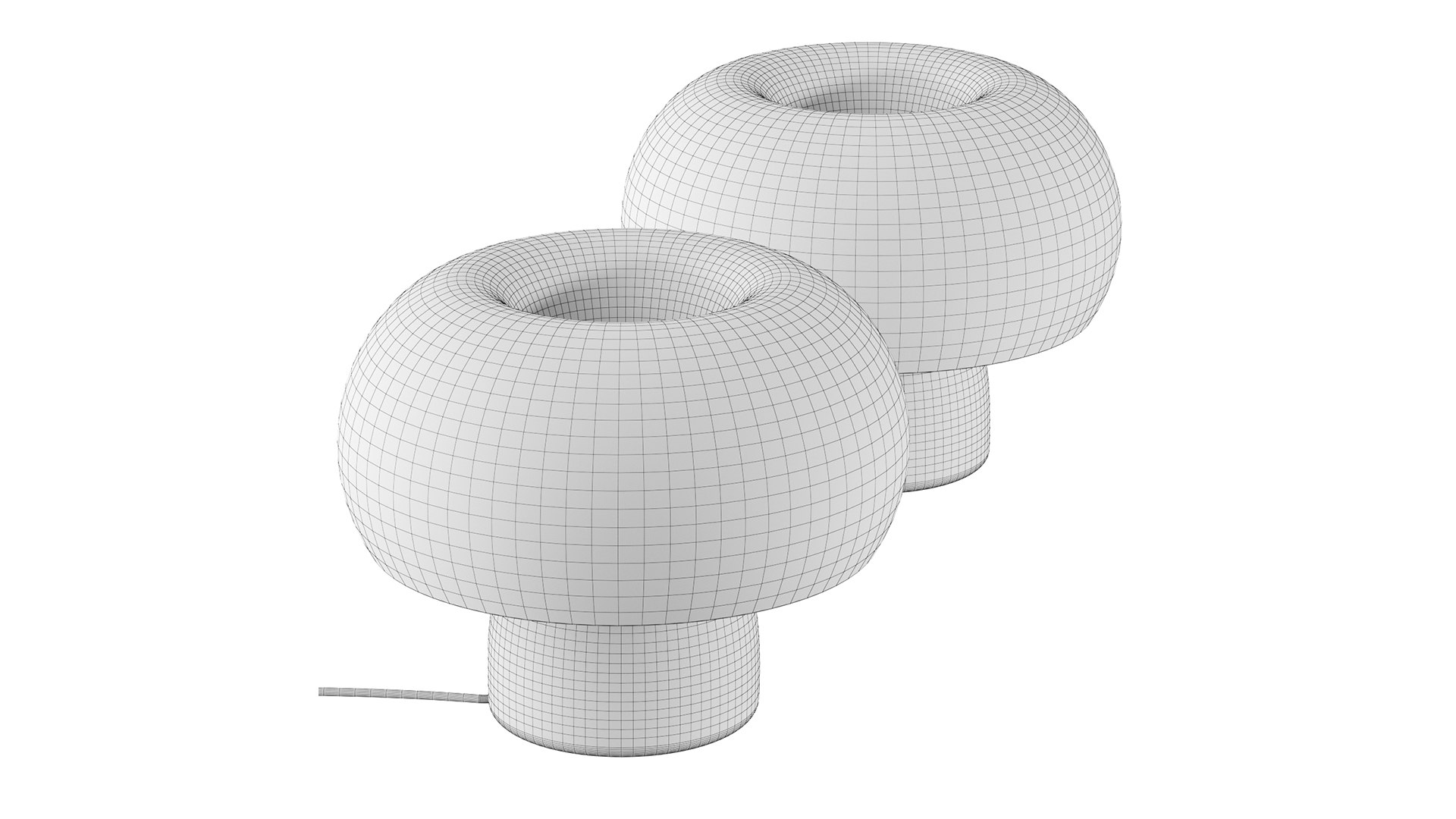 Fonte Favius Table Lamp 3D - TurboSquid 2107992