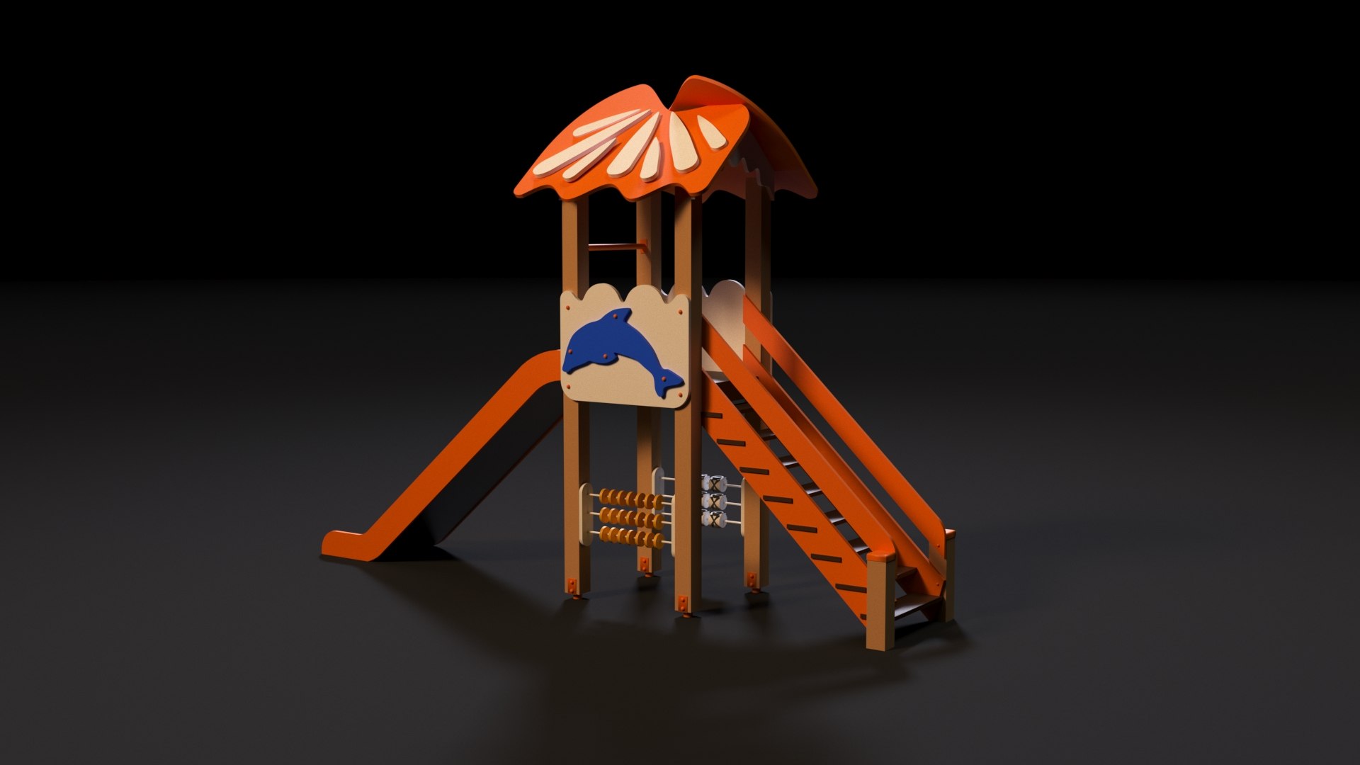 3D Model Childrens Slide - TurboSquid 1777393