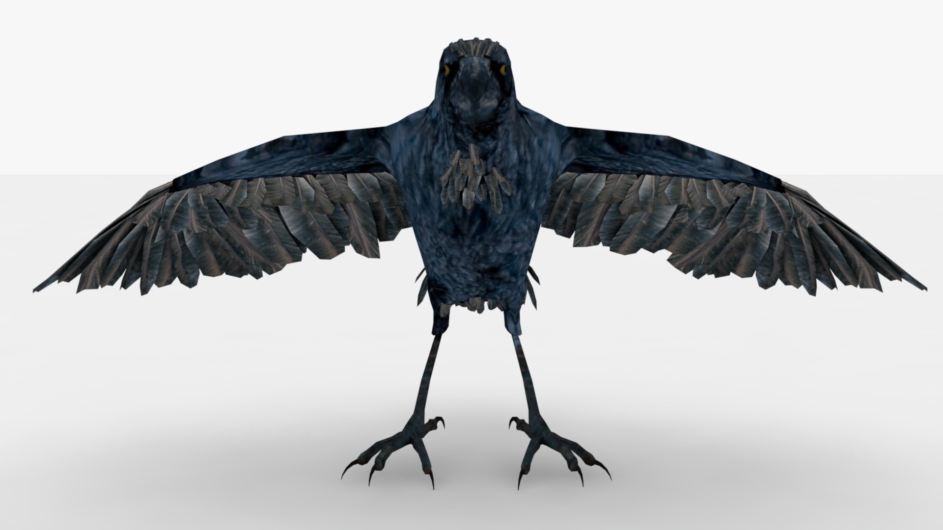 Crow Rigged And Animated 3D - TurboSquid 2348747
