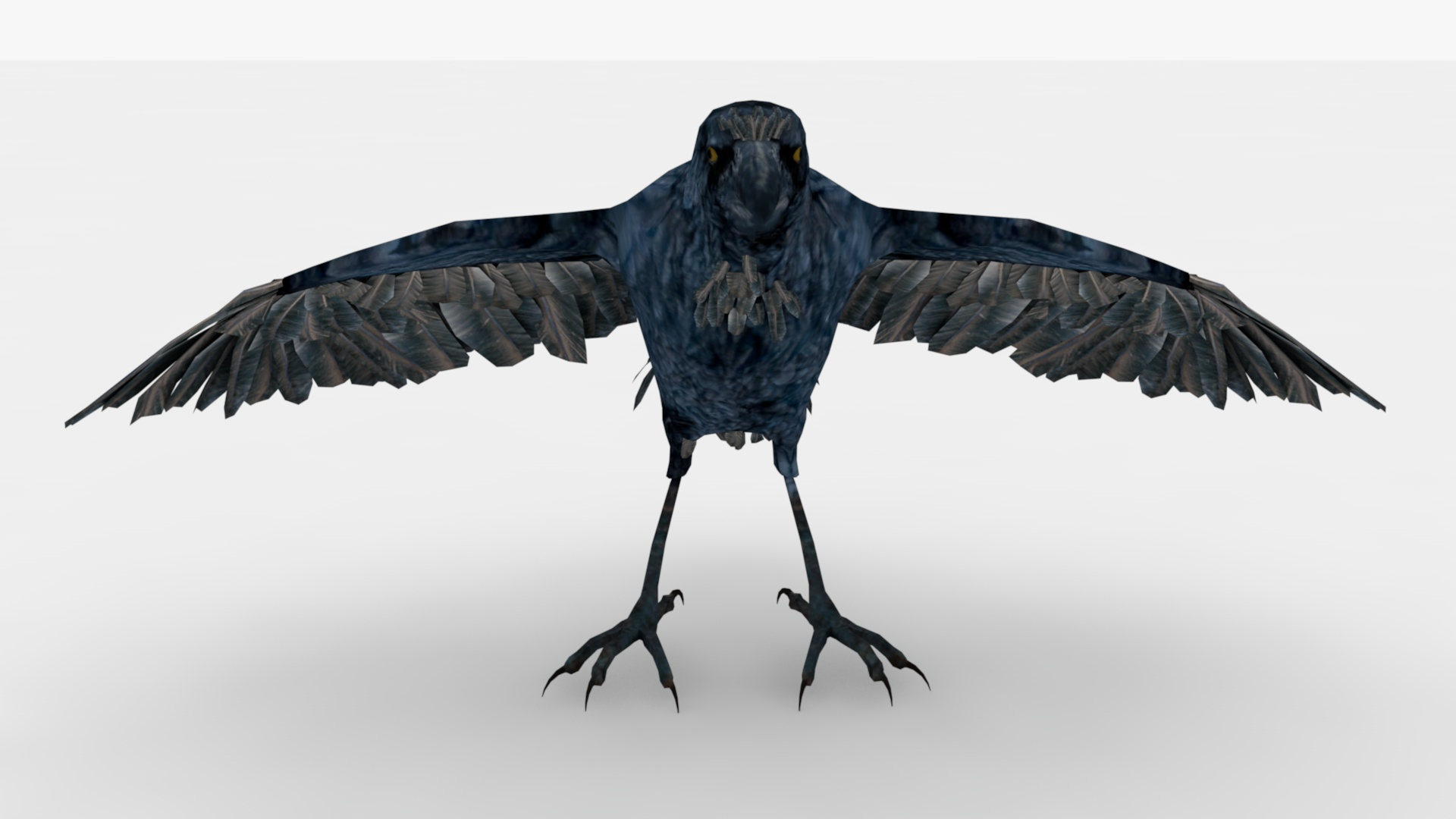 Crow Rigged And Animated 3D - TurboSquid 2348747