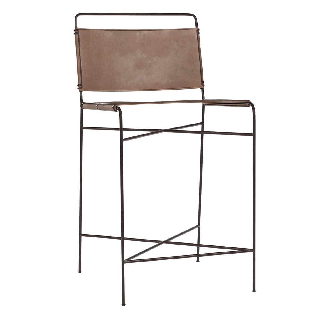 Wharton Counter Bar Stool 3D Model - TurboSquid 1522651