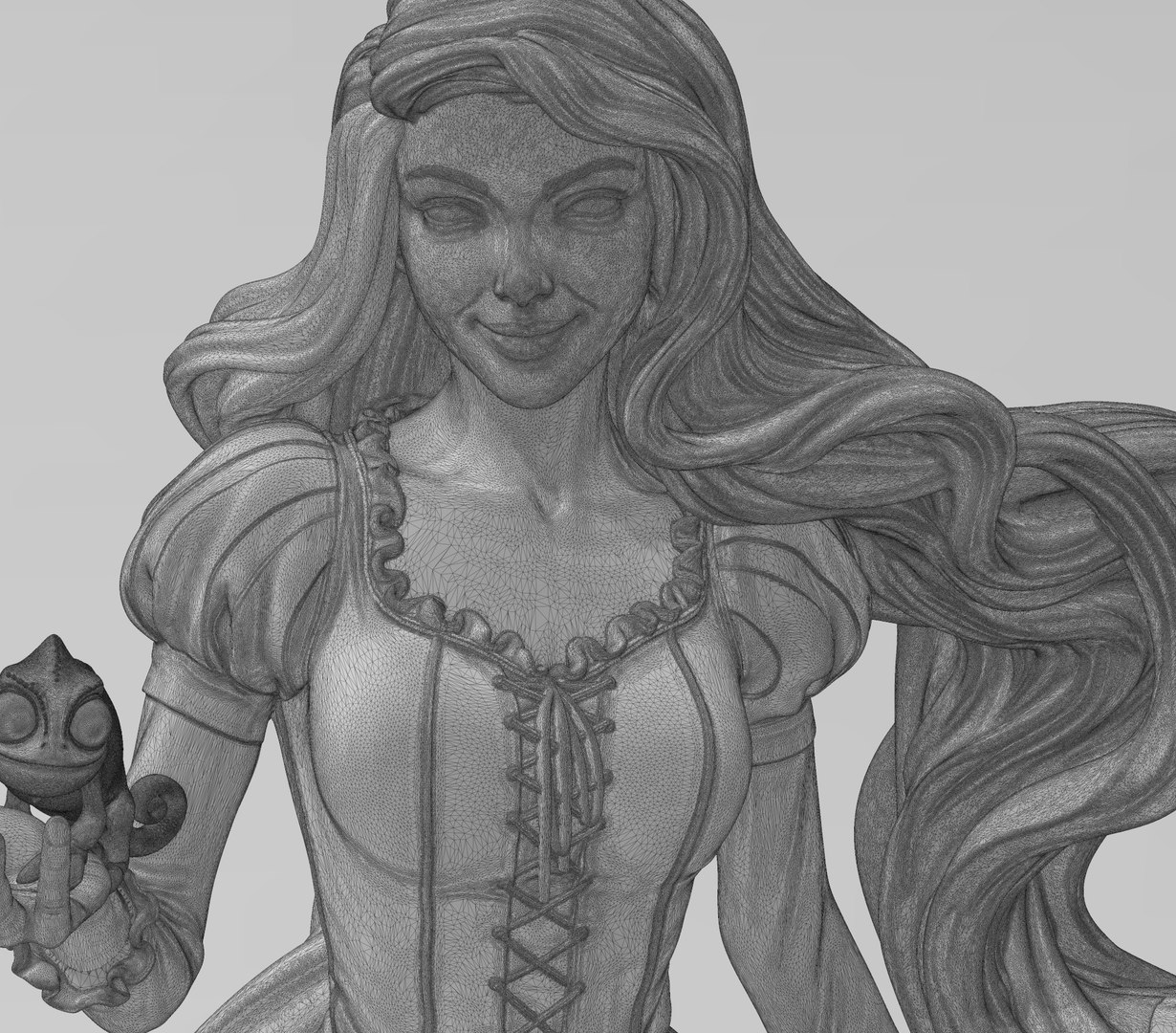 3D Rapunzel Model - TurboSquid 2388159