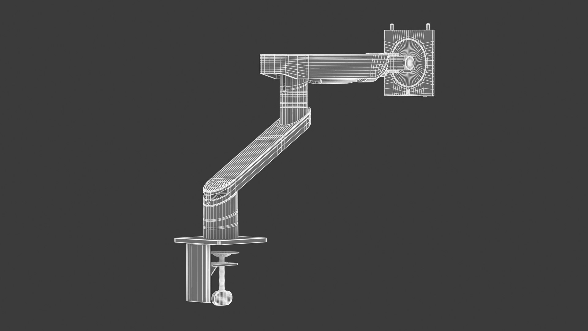 3D Dell Single Monitor Arm MSA20 - TurboSquid 2292140