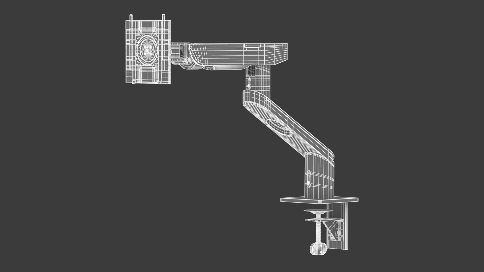 3D Dell Single Monitor Arm MSA20 - TurboSquid 2292140