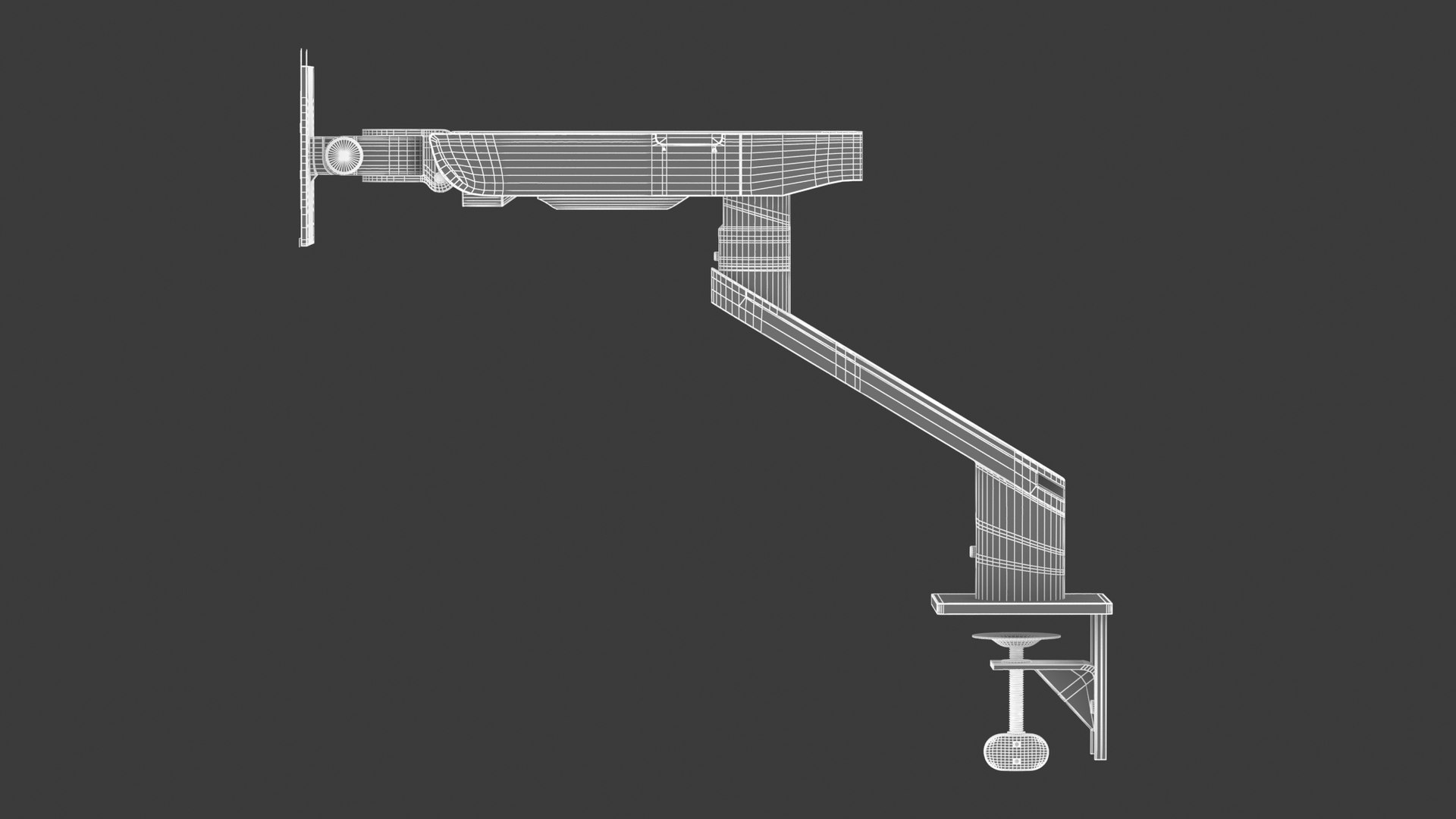3D Dell Single Monitor Arm MSA20 - TurboSquid 2292140