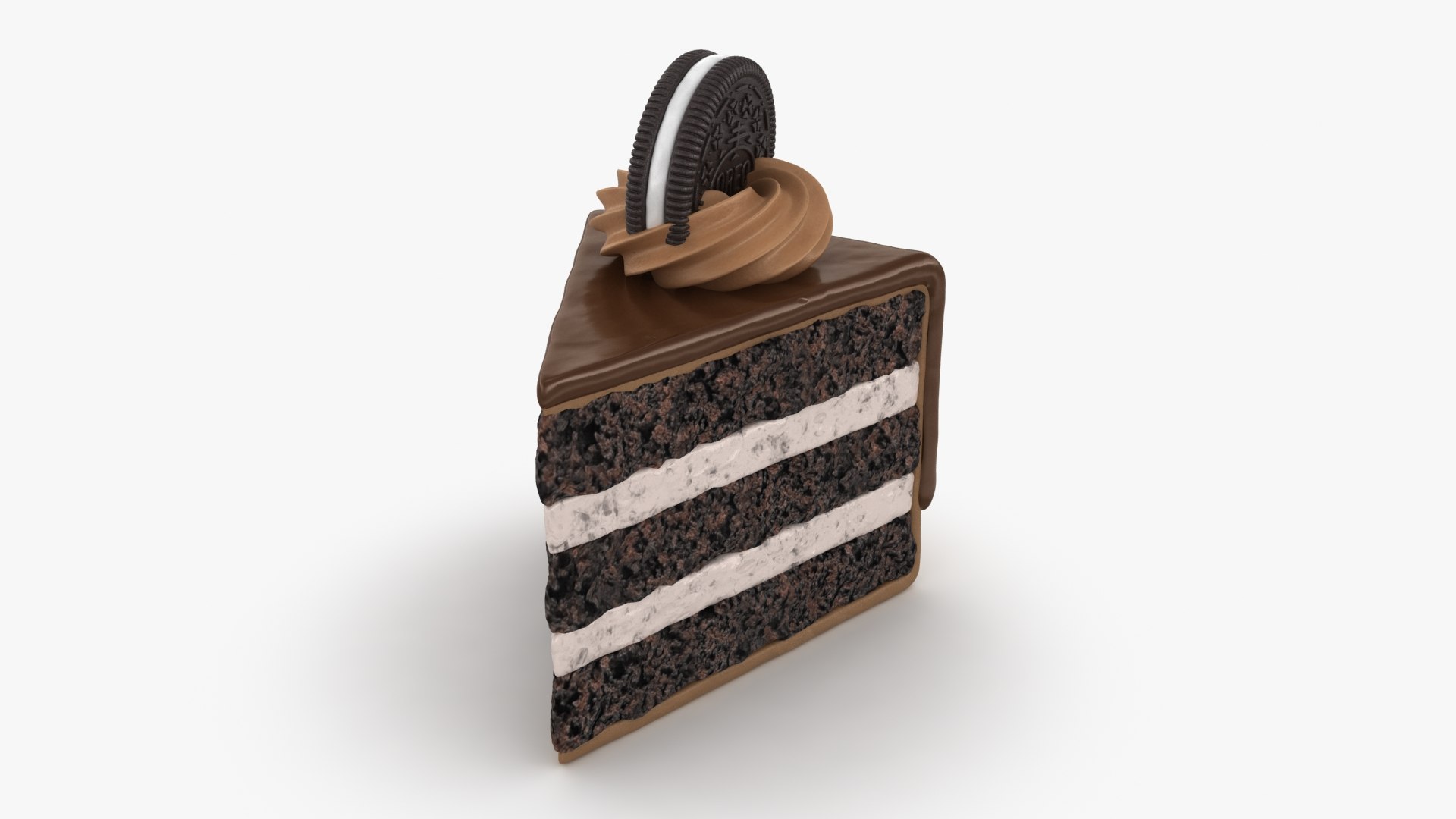 3D Model Oreo Cake Collection - TurboSquid 2074626