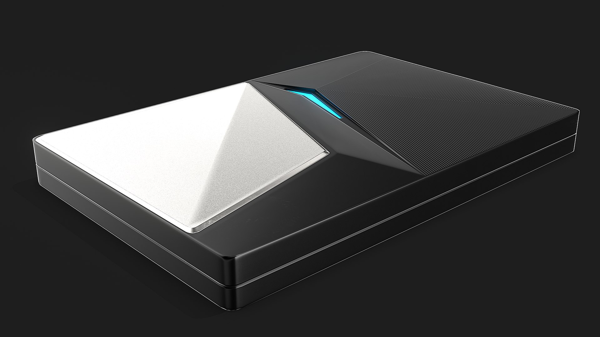 3D Modern External Hard Drive - TurboSquid 2138522