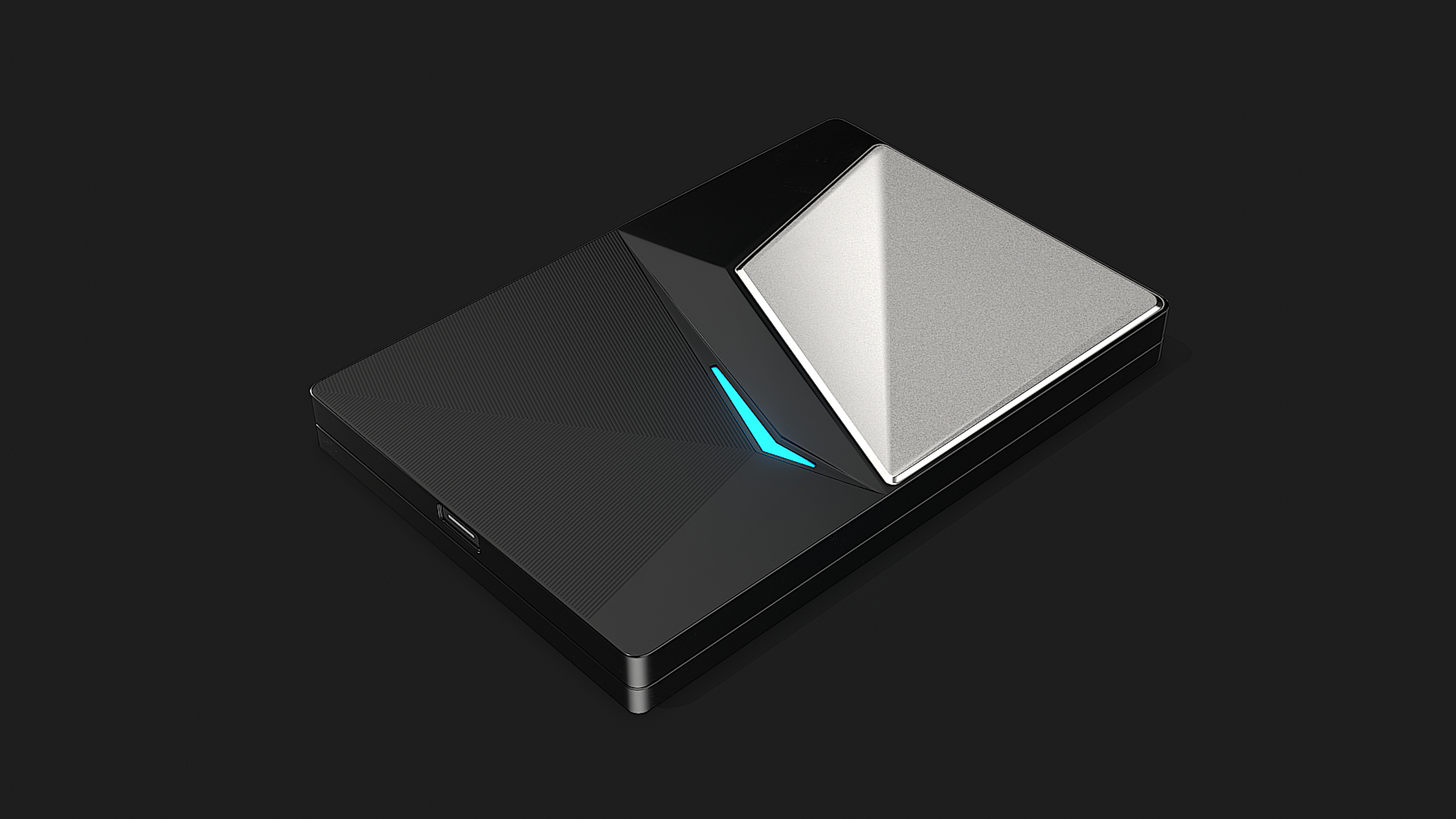 3D Modern External Hard Drive - TurboSquid 2138522