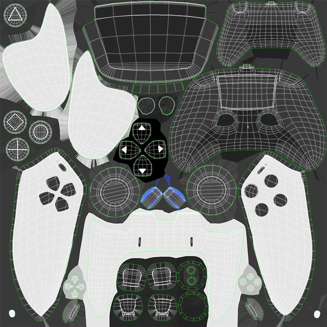 3D Game Pad Controller Model - TurboSquid 2196672