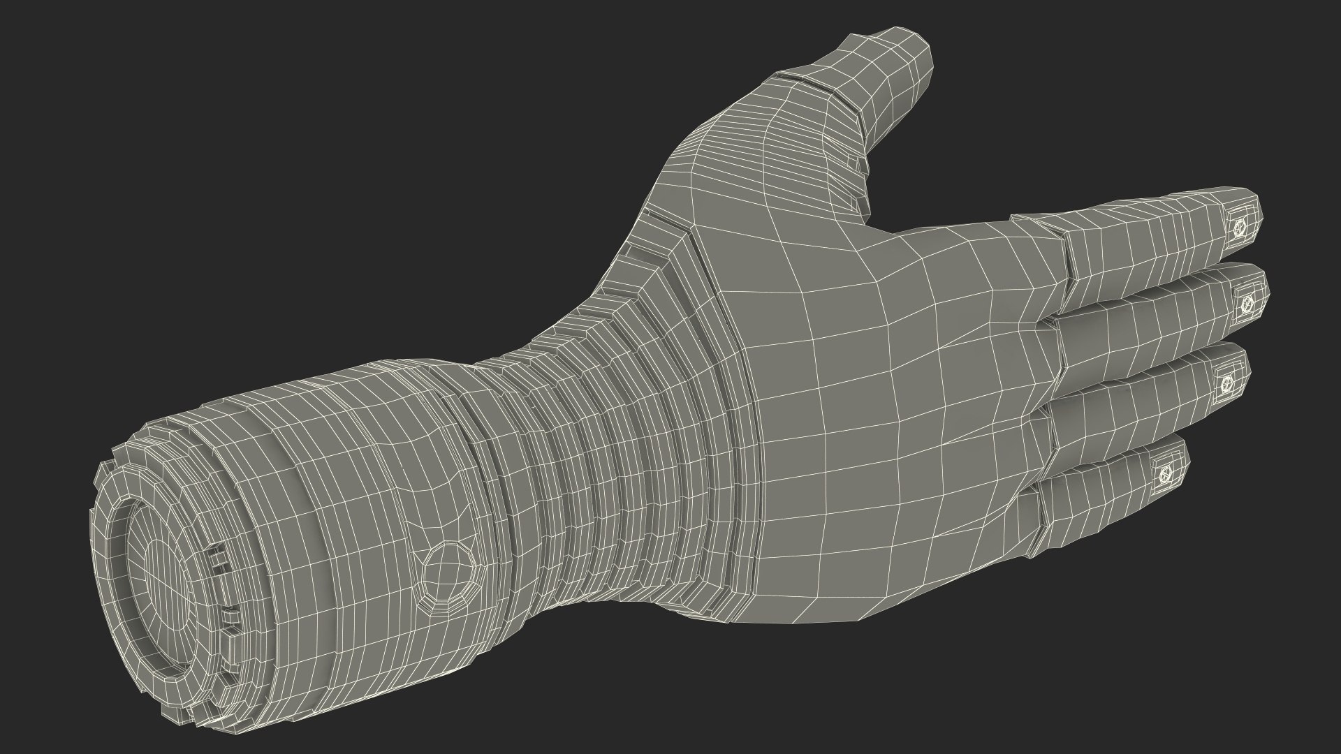 Wrist Bionic Hand Deka Rigged For Maya 3D Model - TurboSquid 2080950