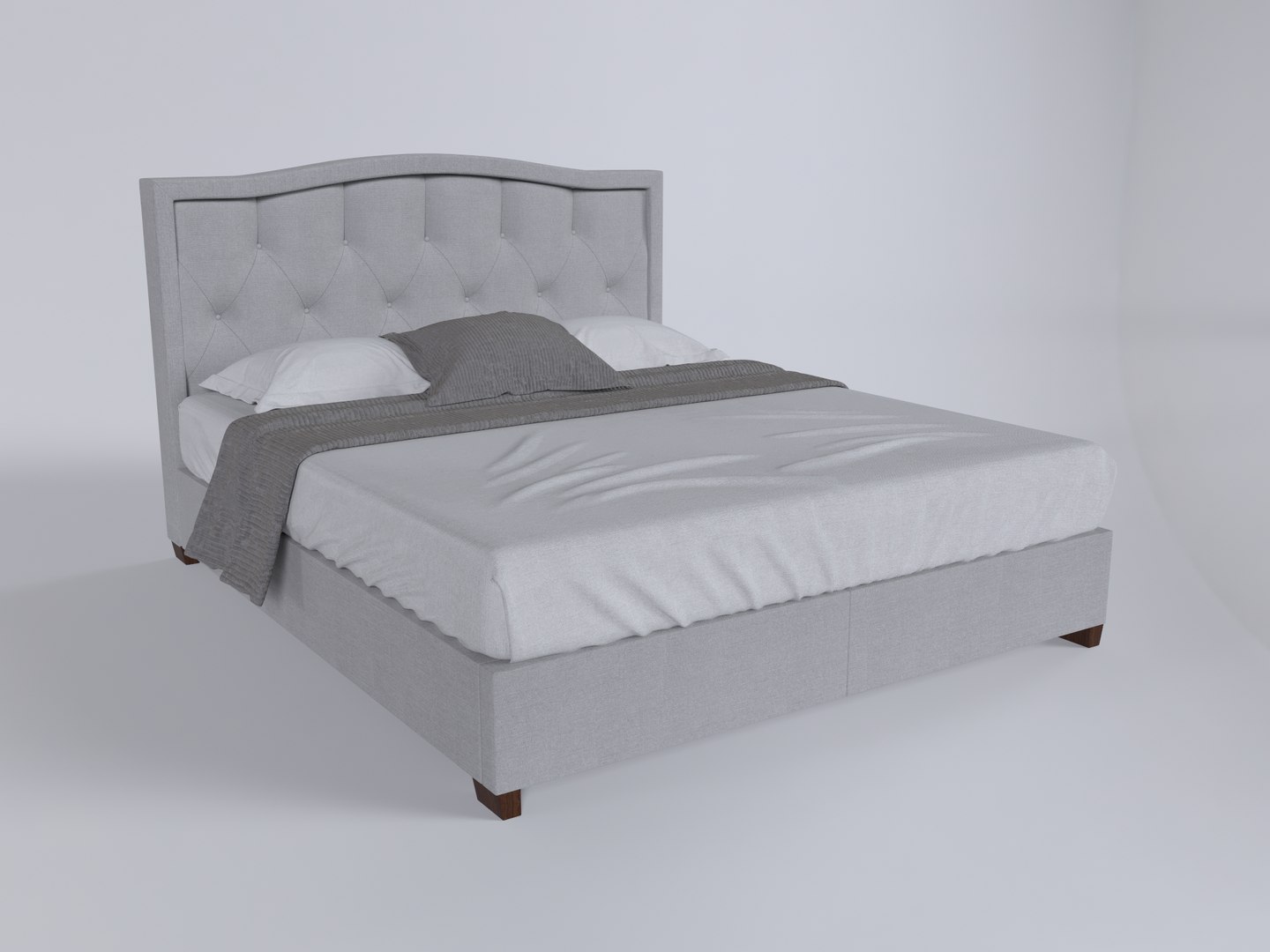modelo 3d Stellar Ark King Bed HC - TurboSquid 1915164