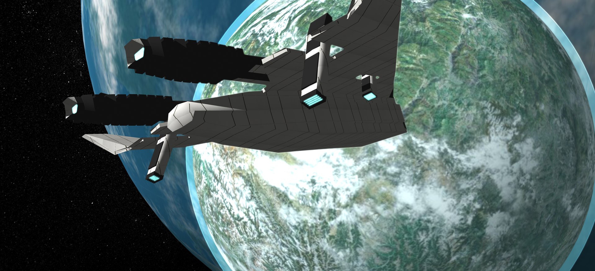 Avatar Rda Shuttle 3d 3ds