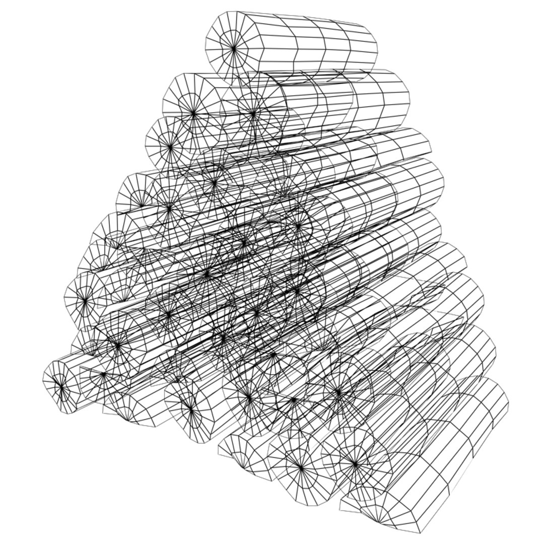 obj firewood modelled