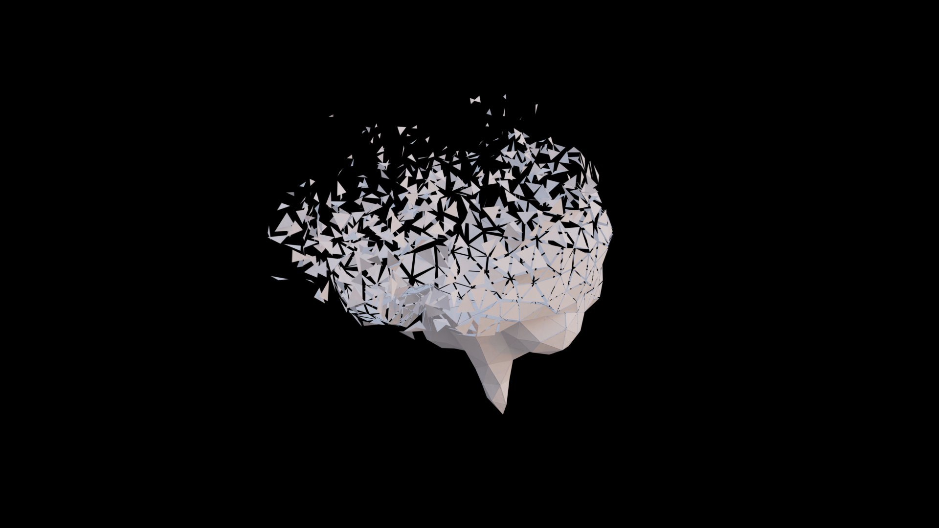 Origami Human Brain Unfolding Growing Animation Model - TurboSquid 2351340