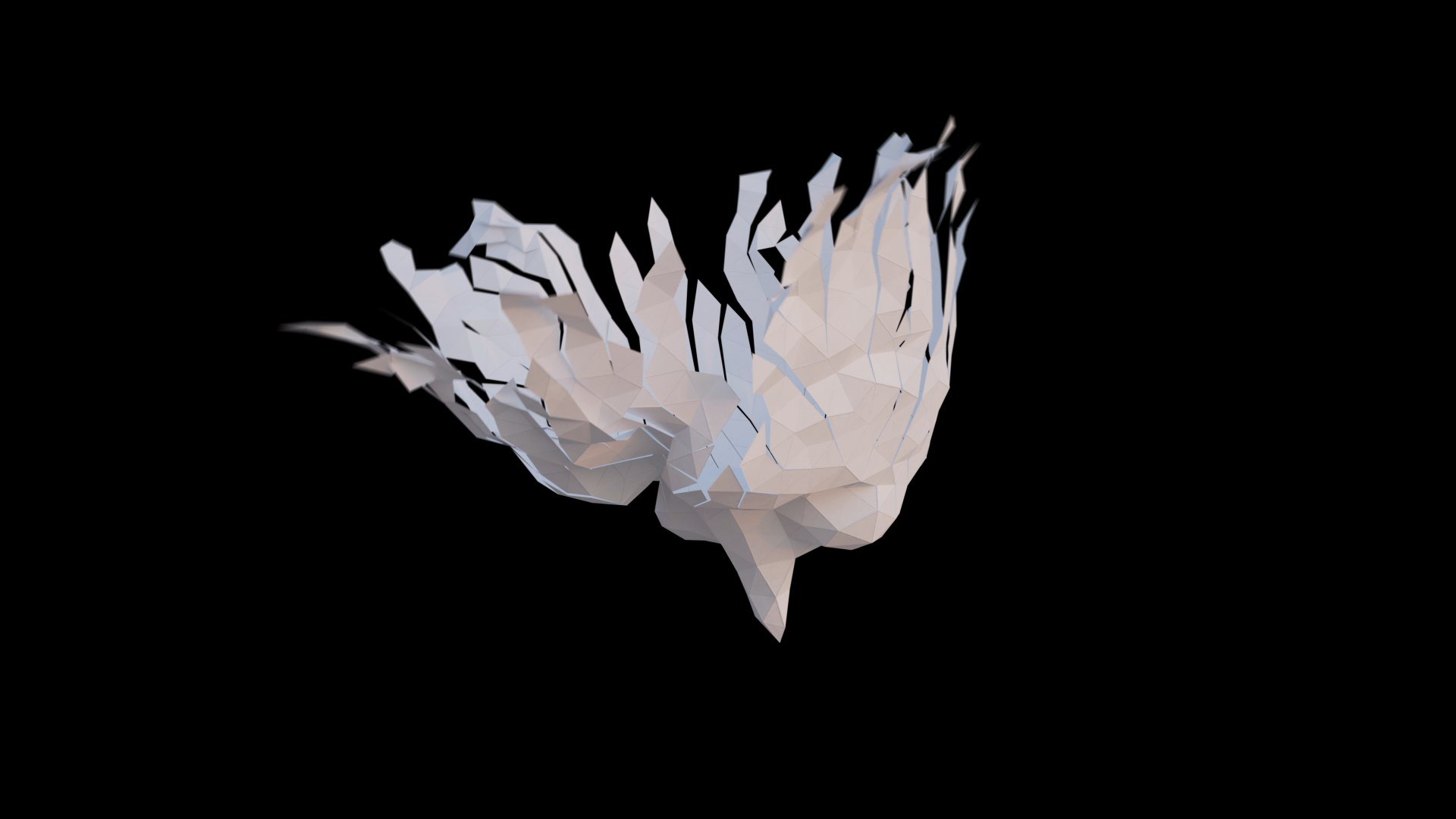 Origami Human Brain Unfolding Growing Animation Model - TurboSquid 2351340