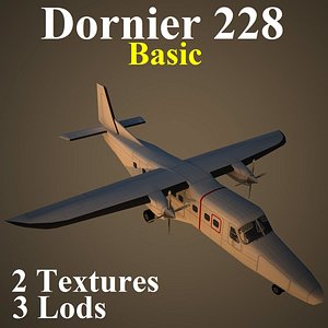 Dornier 228 3D Models for Download | TurboSquid