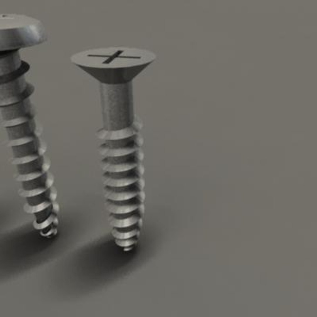 3d Model Screws