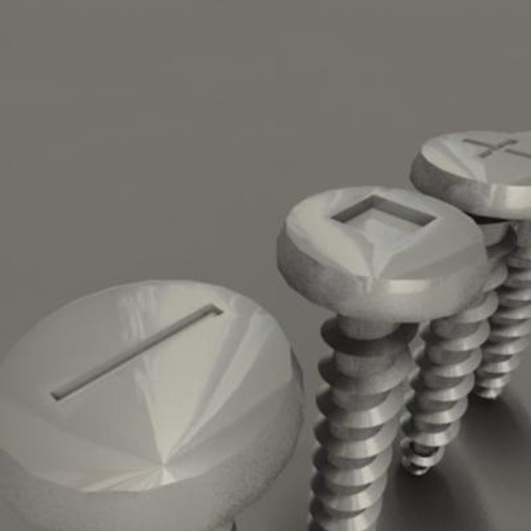 3d Model Screws