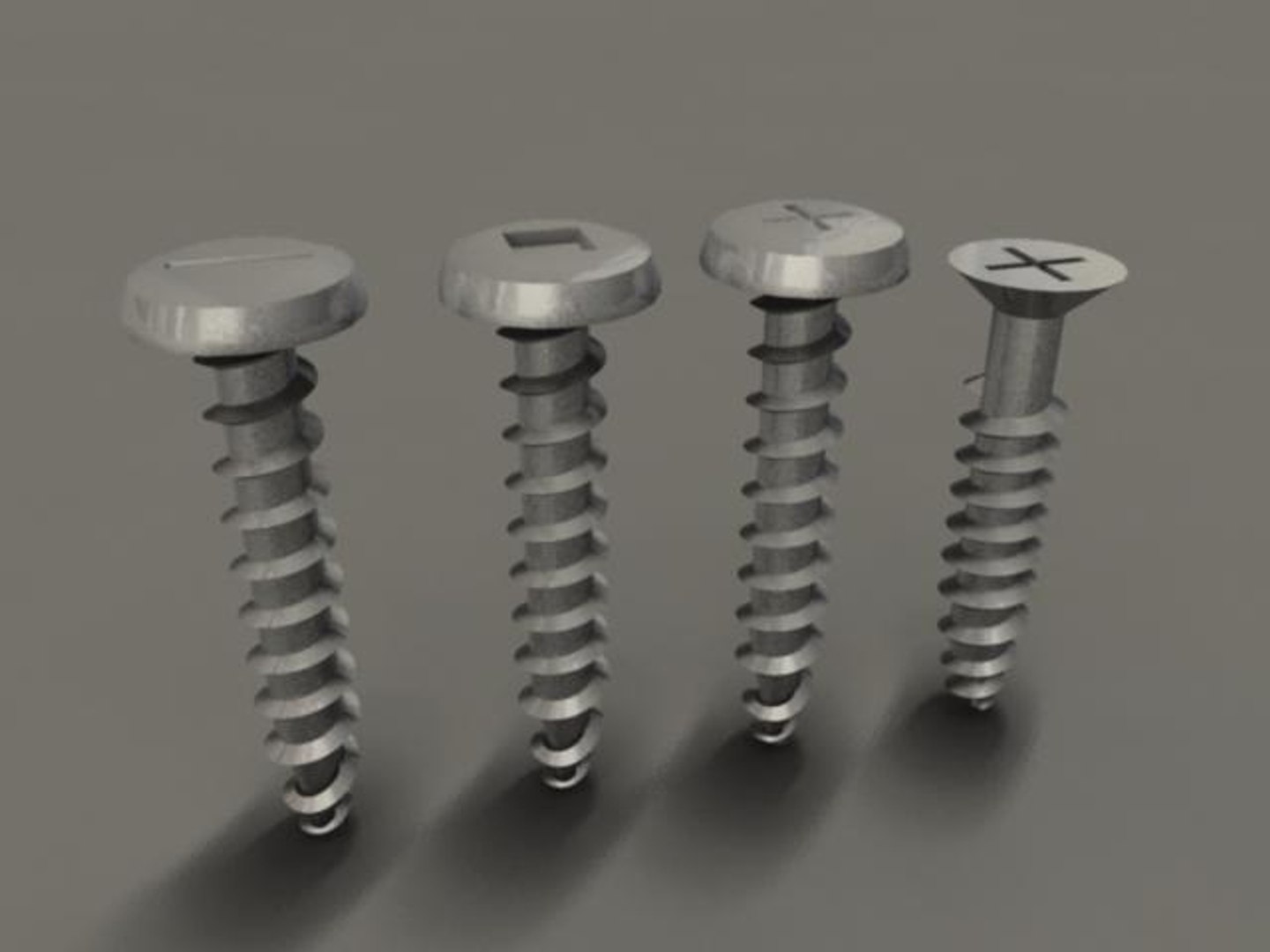 3d Model Screws