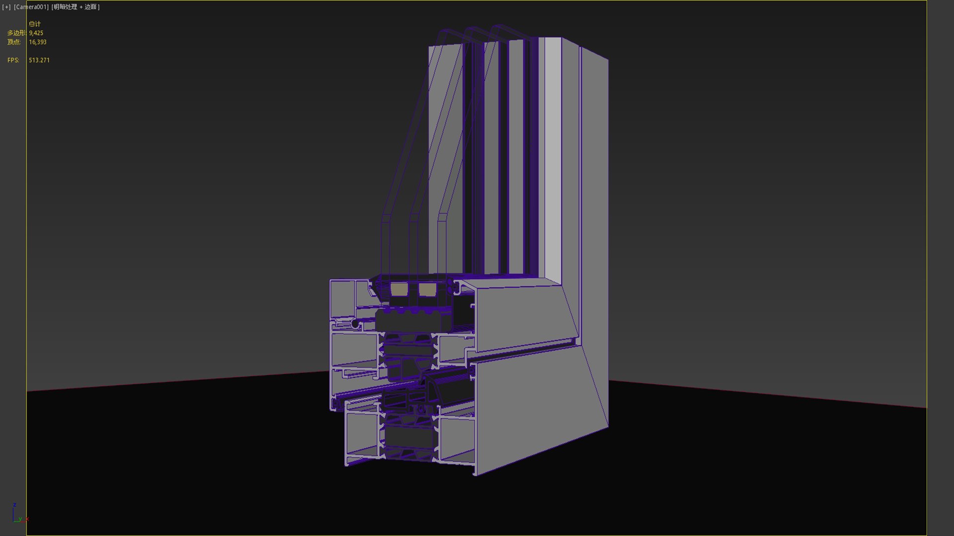3D Model Window Profiles - TurboSquid 2256621