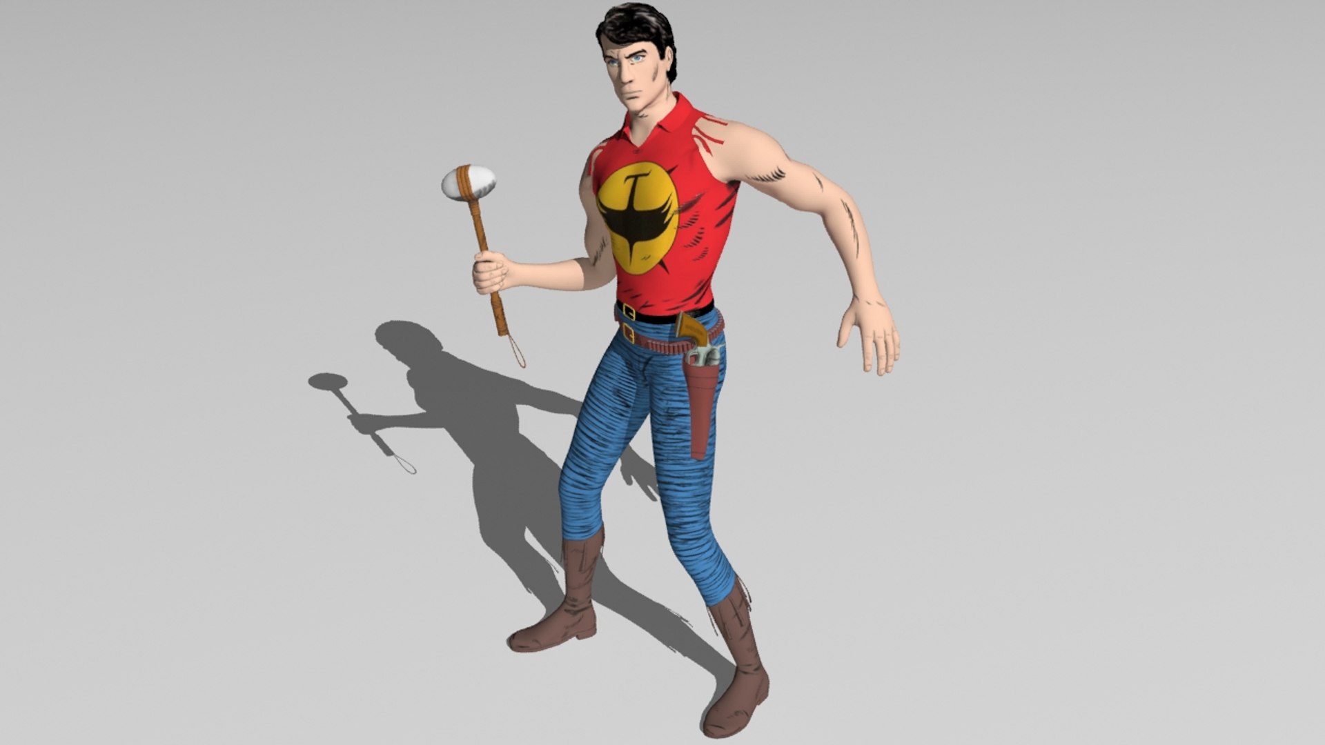 3D Zagor Rigged - TurboSquid 1372757