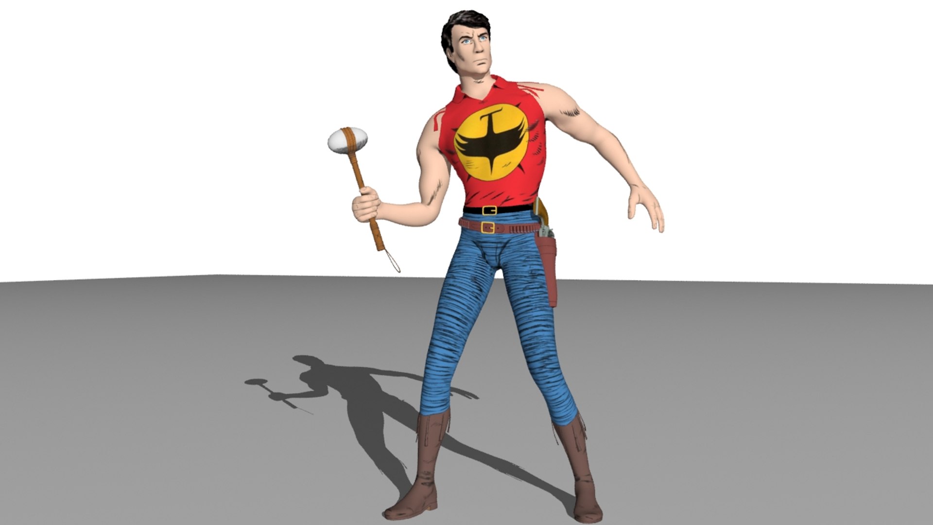 3D Zagor Rigged - TurboSquid 1372757