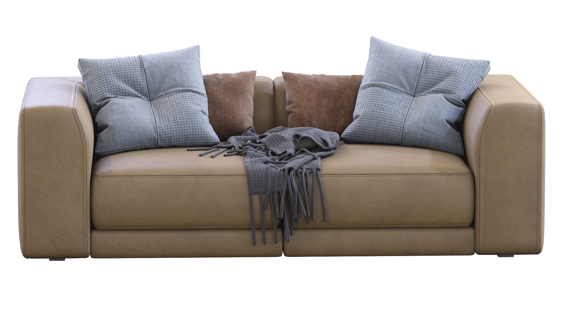 Leather Sofa Pasha By Jesse 5 model - TurboSquid 1722019