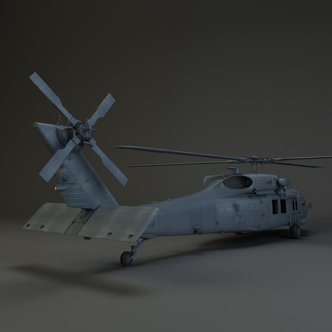 3d Model S-70 Skorsky Helcopter