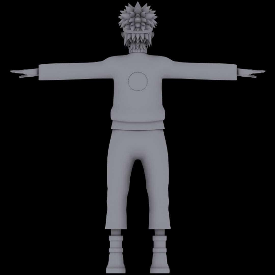 Naruto Shippudenr 3d Model