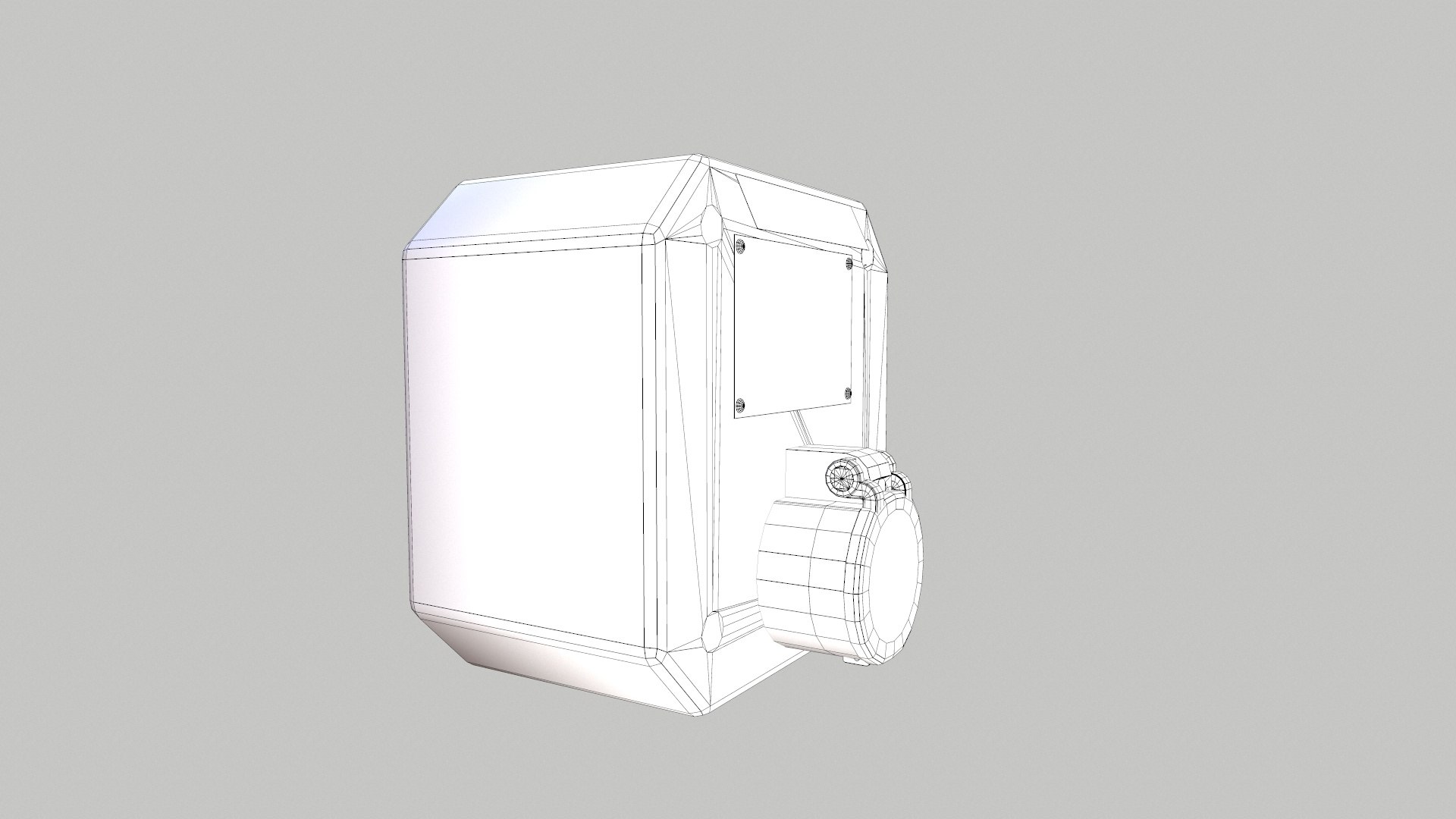 Fire Push Button 3D - TurboSquid 2338283