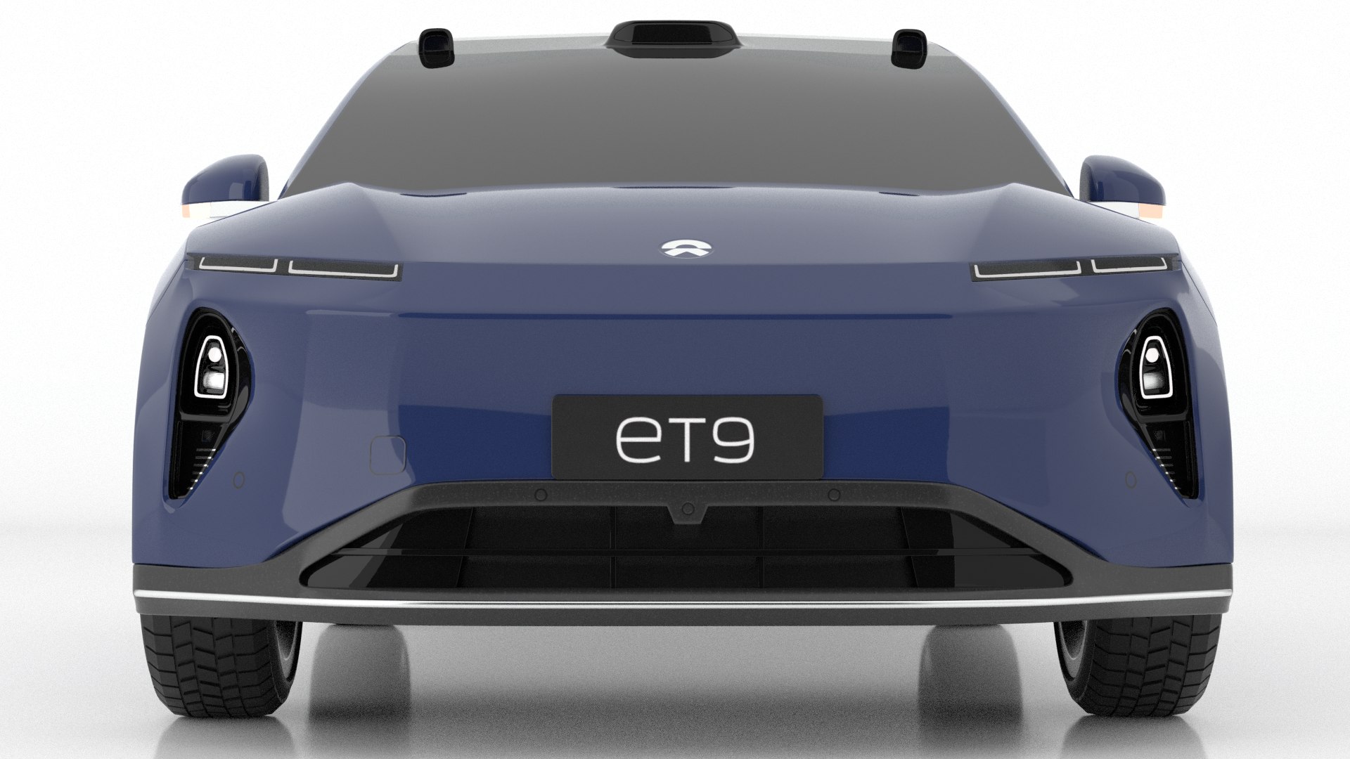 3D Nio ET9 Electric Car 3D Model 2025 Midnight Ceramic Blue - TurboSquid 2381661