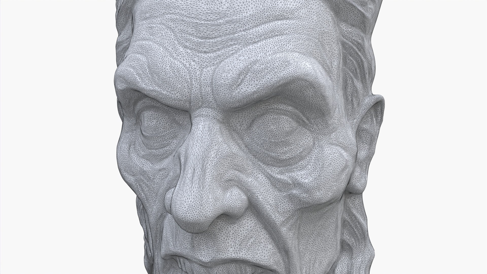 King Face Bas-relief 3 3D Model - TurboSquid 2266881